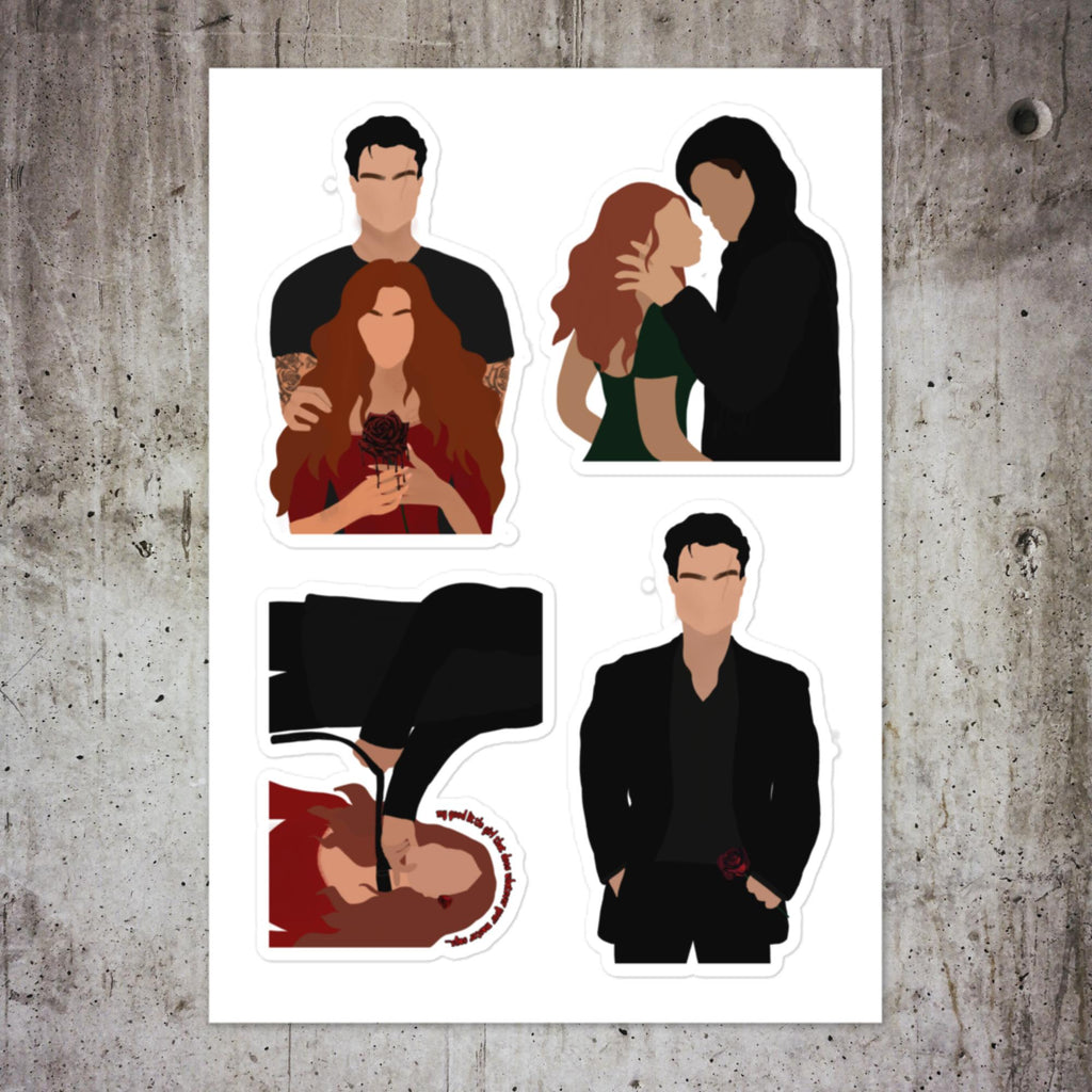 Zade & Addie Sticker Sheet C – STALKER STORE